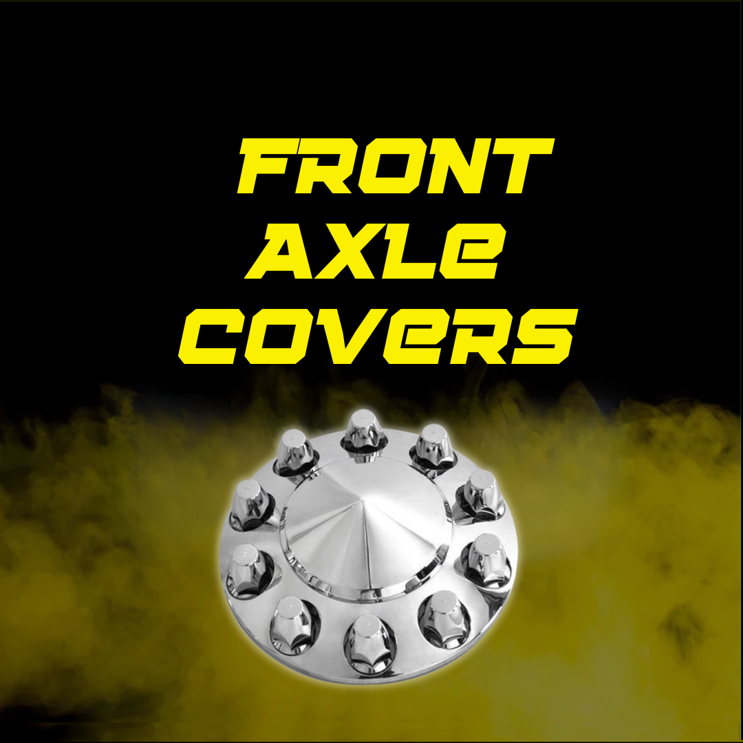 Semi Truck Hubcaps – Axle Covers for Trucks – Plastic Axle – Truck City ...