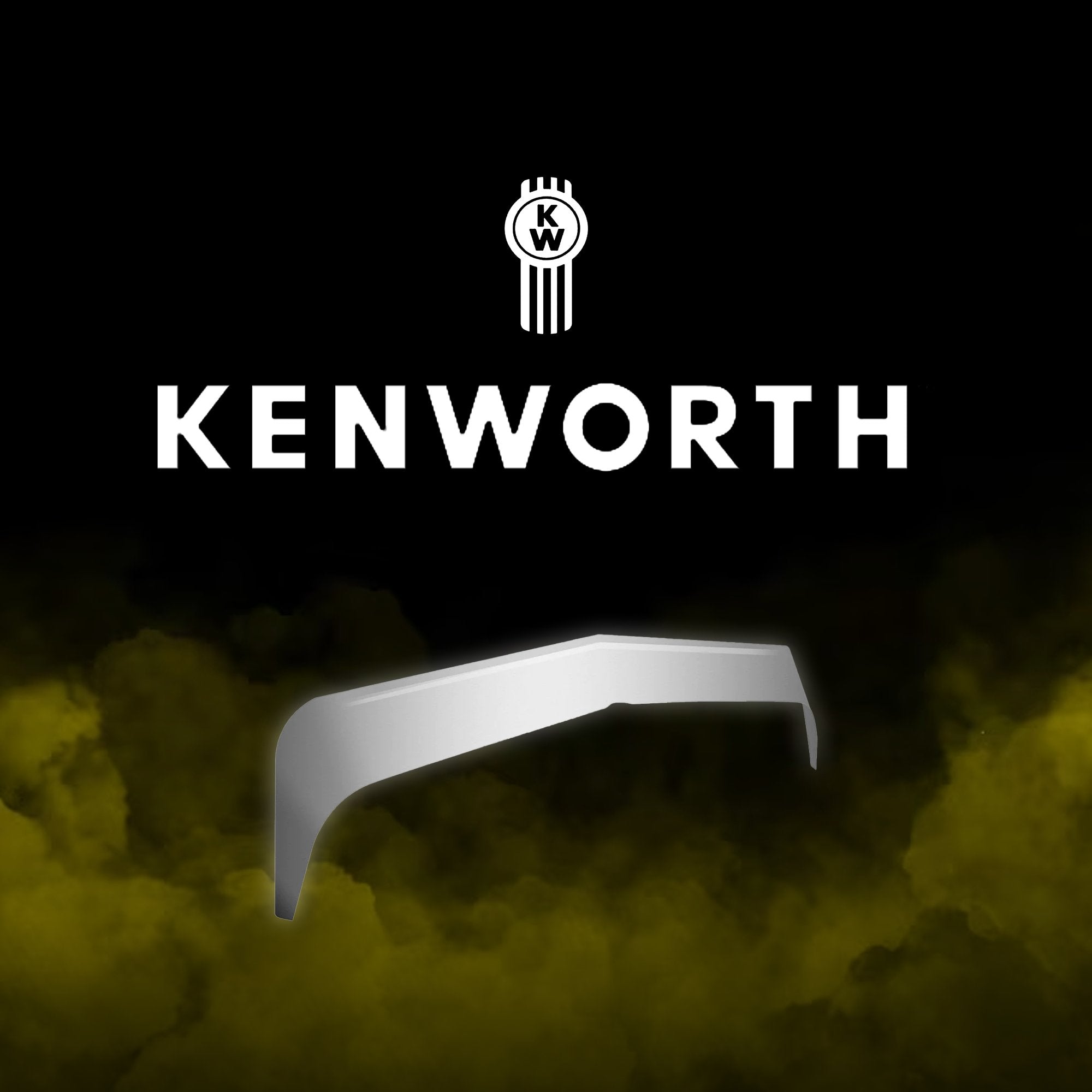 Kenworth Bug Deflector – Hood Shield Bug Deflectors – Truck City Chrome ...
