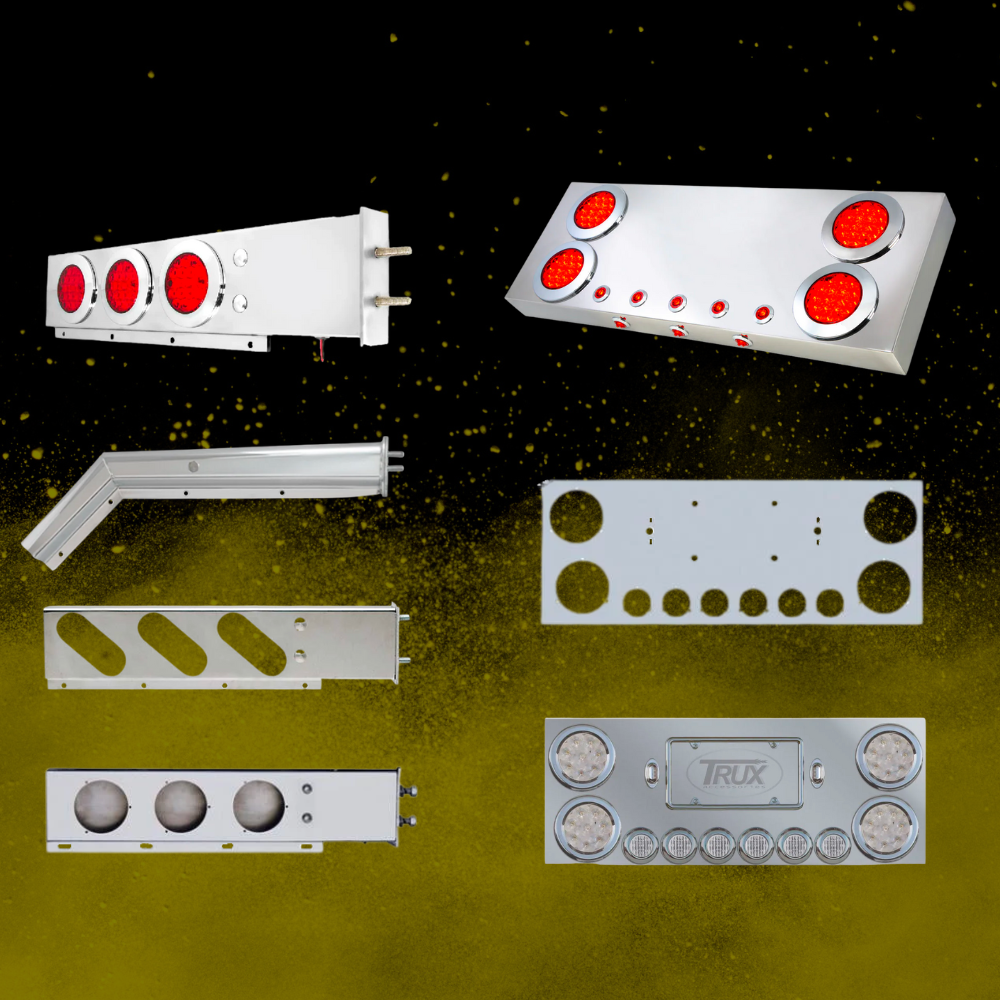 Mud Flap Hangers and Rear Center Panels – Truck City Chrome & Parts