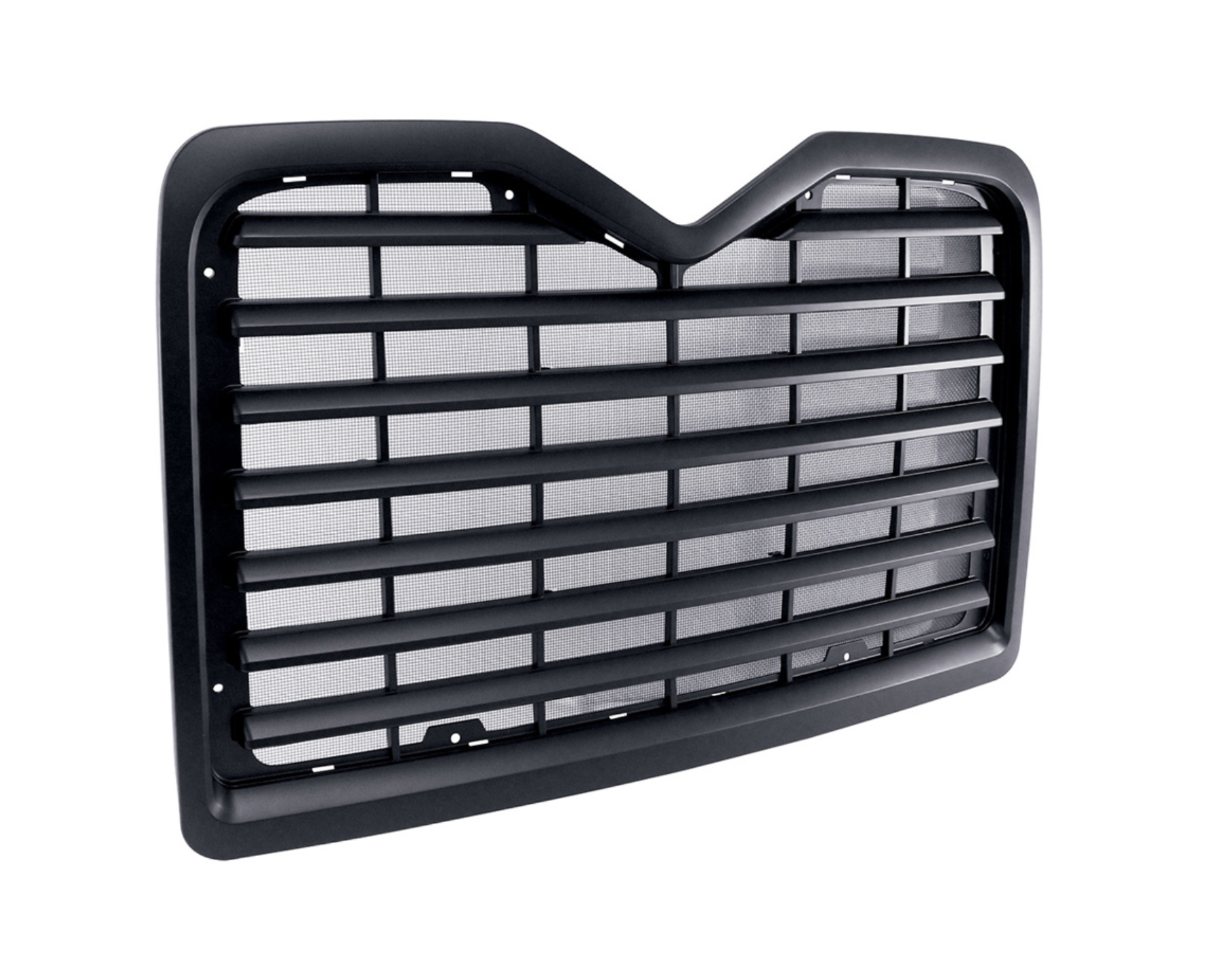 Truck City Chrome & Parts - BLACK GRILLE WITH BUG SCREEN FOR MACK CX 21466