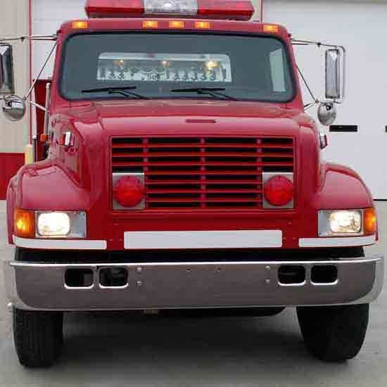 Truck City Chrome & Parts - Bumper 10" Chrome for International 4700 ...