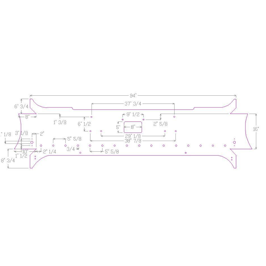 Truck City Chrome & Parts - Bumper 16" Chrome Peterbilt 379 H END. One ...