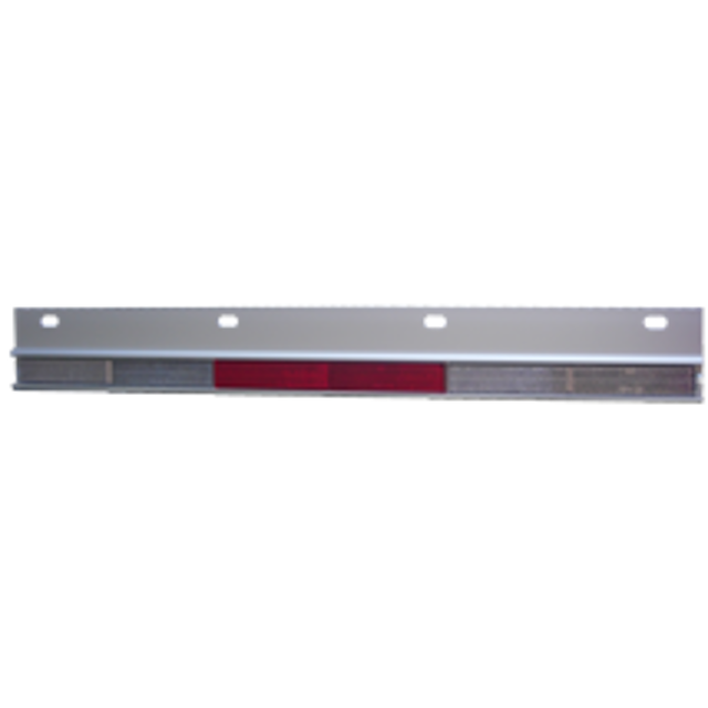 Truck City Chrome & Parts - Mud Flap Reflector Top Flap Plate Straight ...